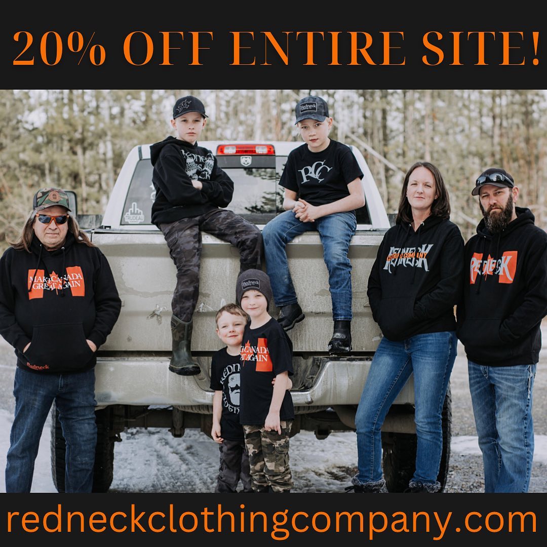 Redneck Clothing Co - T-shirts, Hats, Hoodies, Order Online, Canada